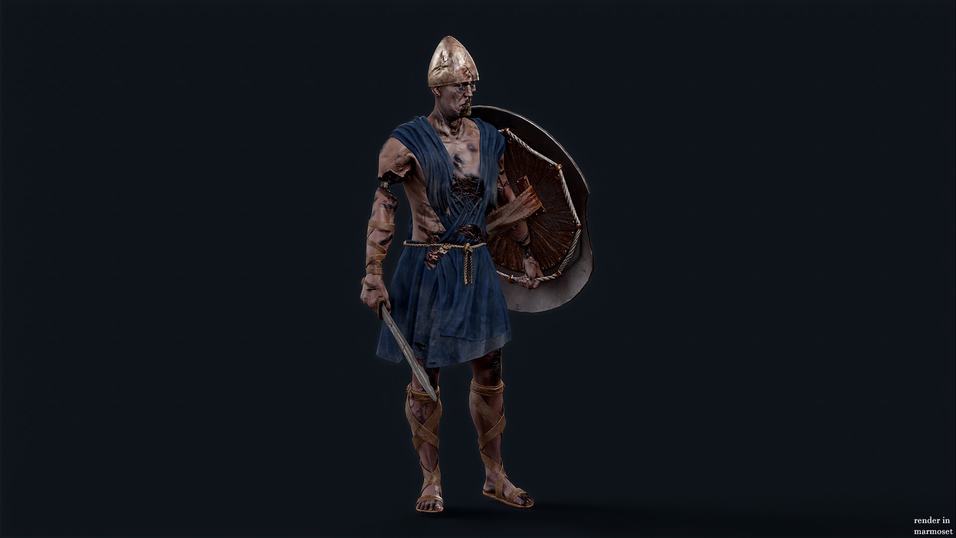 UNDEAD SPARTAN ILOTE PACK 3D Model - TurboSquid 2344074