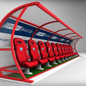 Soccer Bench 3D Models for Download | TurboSquid