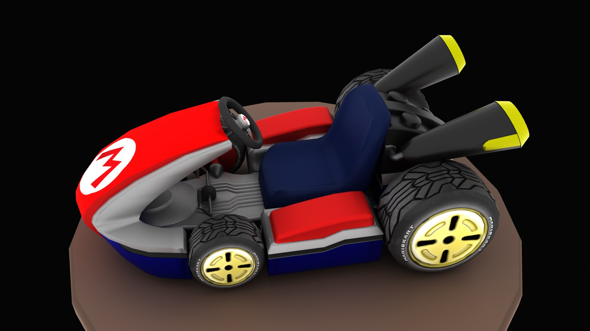 Mario Kart 3D model - TurboSquid 2041776