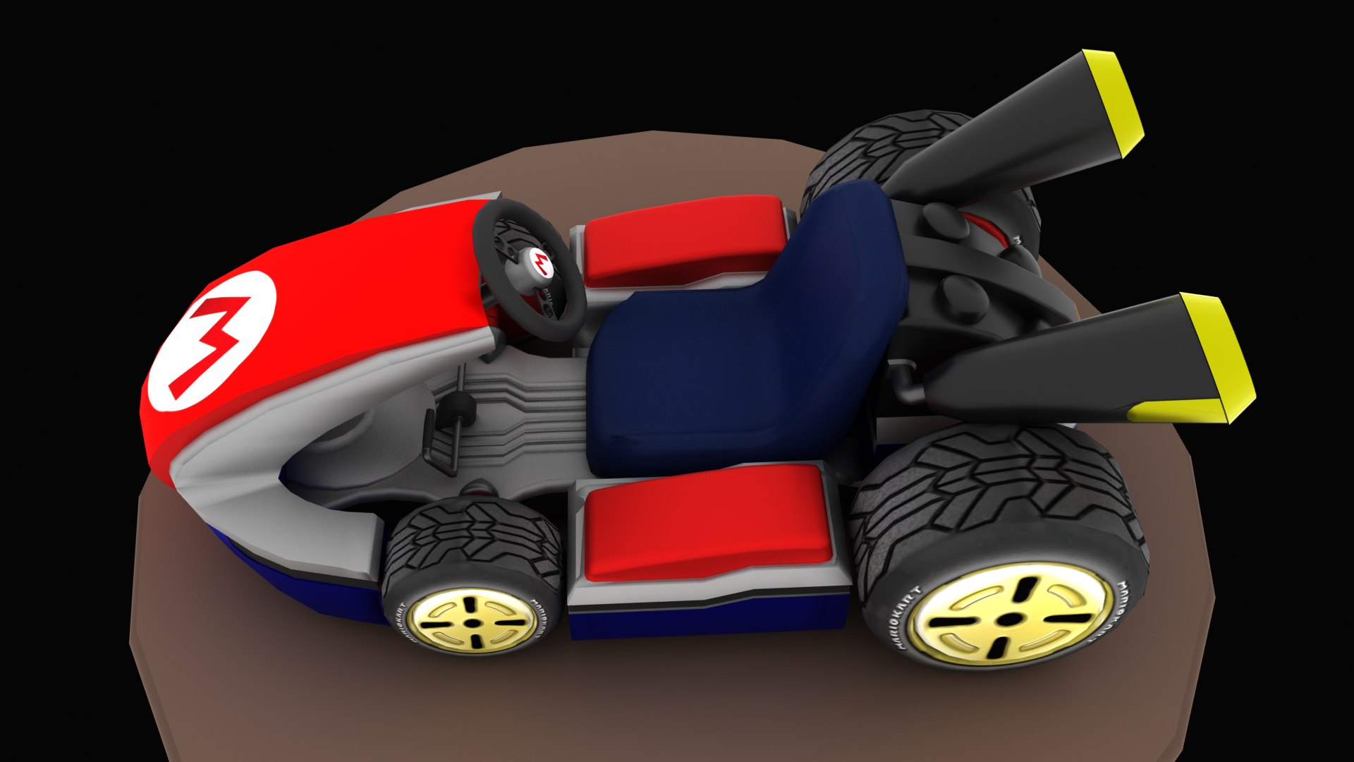 Mario Kart 3D model - TurboSquid 2041776