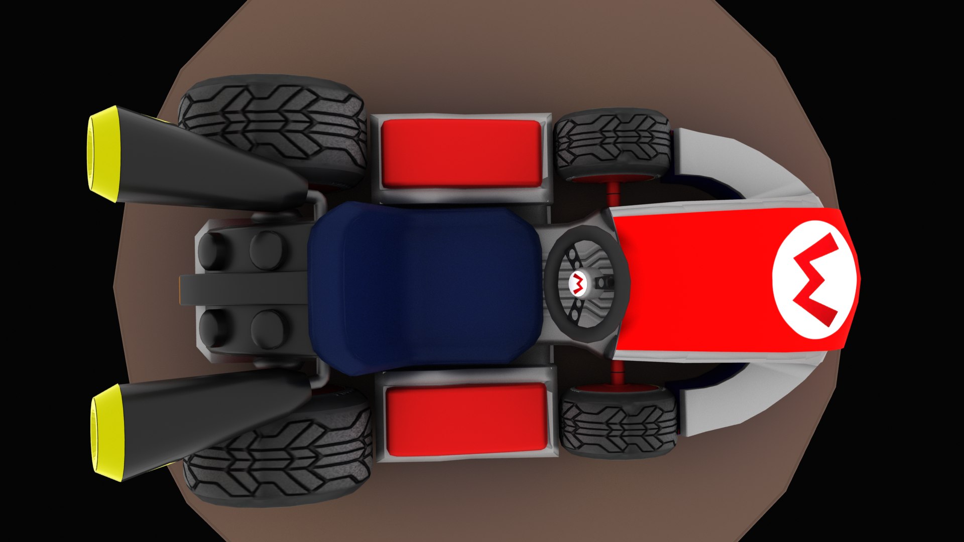 Mario Kart 3D model - TurboSquid 2041776