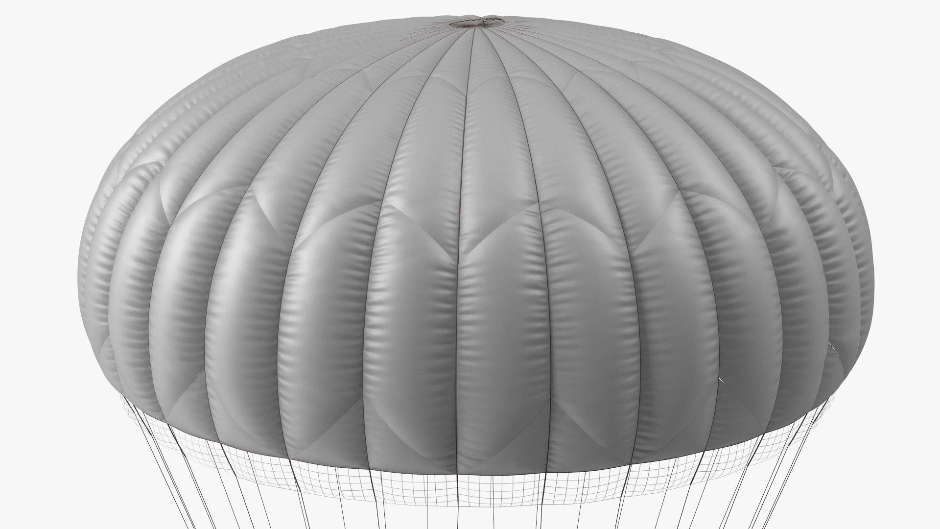 Military Pilot With Parachute 3D - TurboSquid 2222201