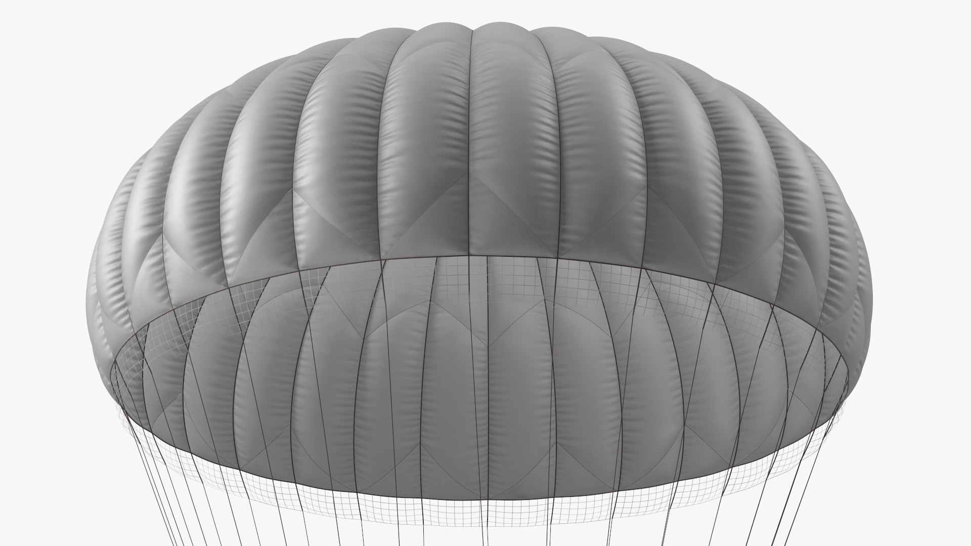 Military Pilot With Parachute 3D - TurboSquid 2222201