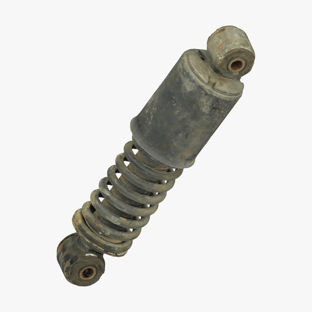 3D Old Shock Absorber Raw Scanned - TurboSquid 1784962