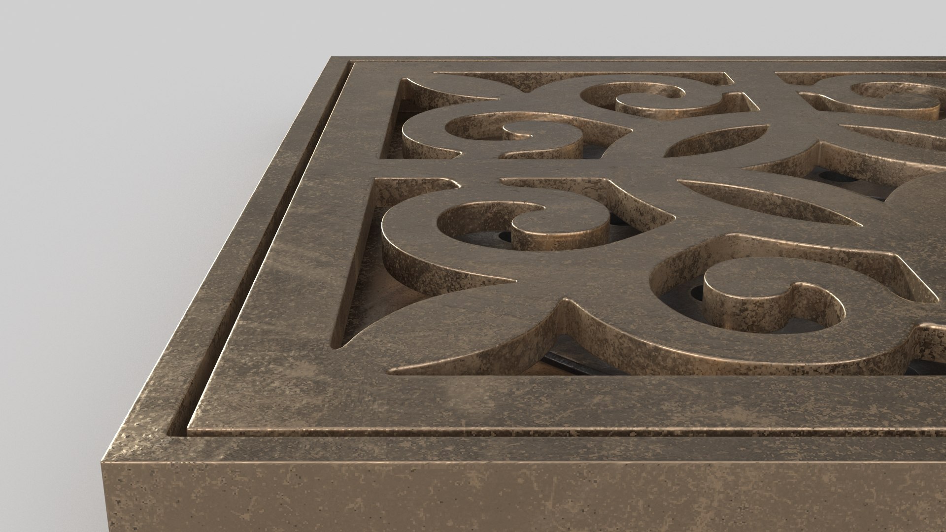 - Metallic Bronze 3D Model - TurboSquid 1650600