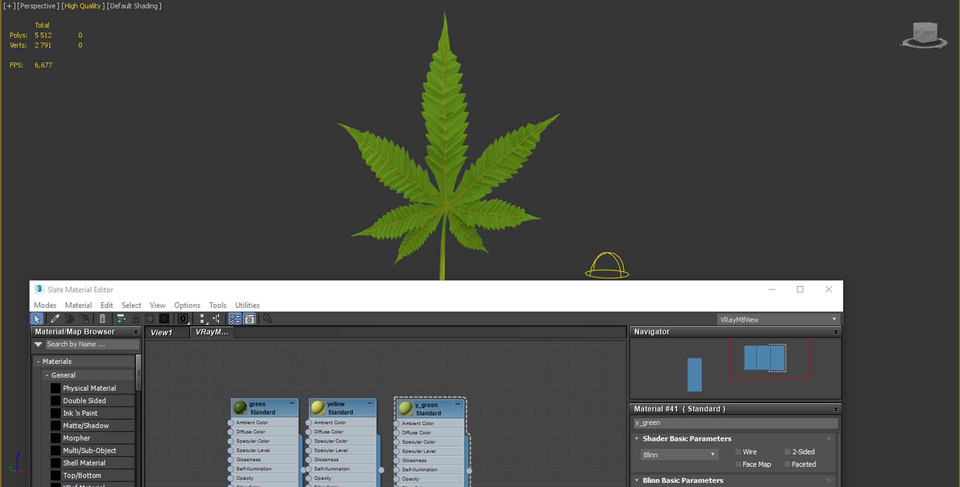 3D marijuana leaf - TurboSquid 1556627