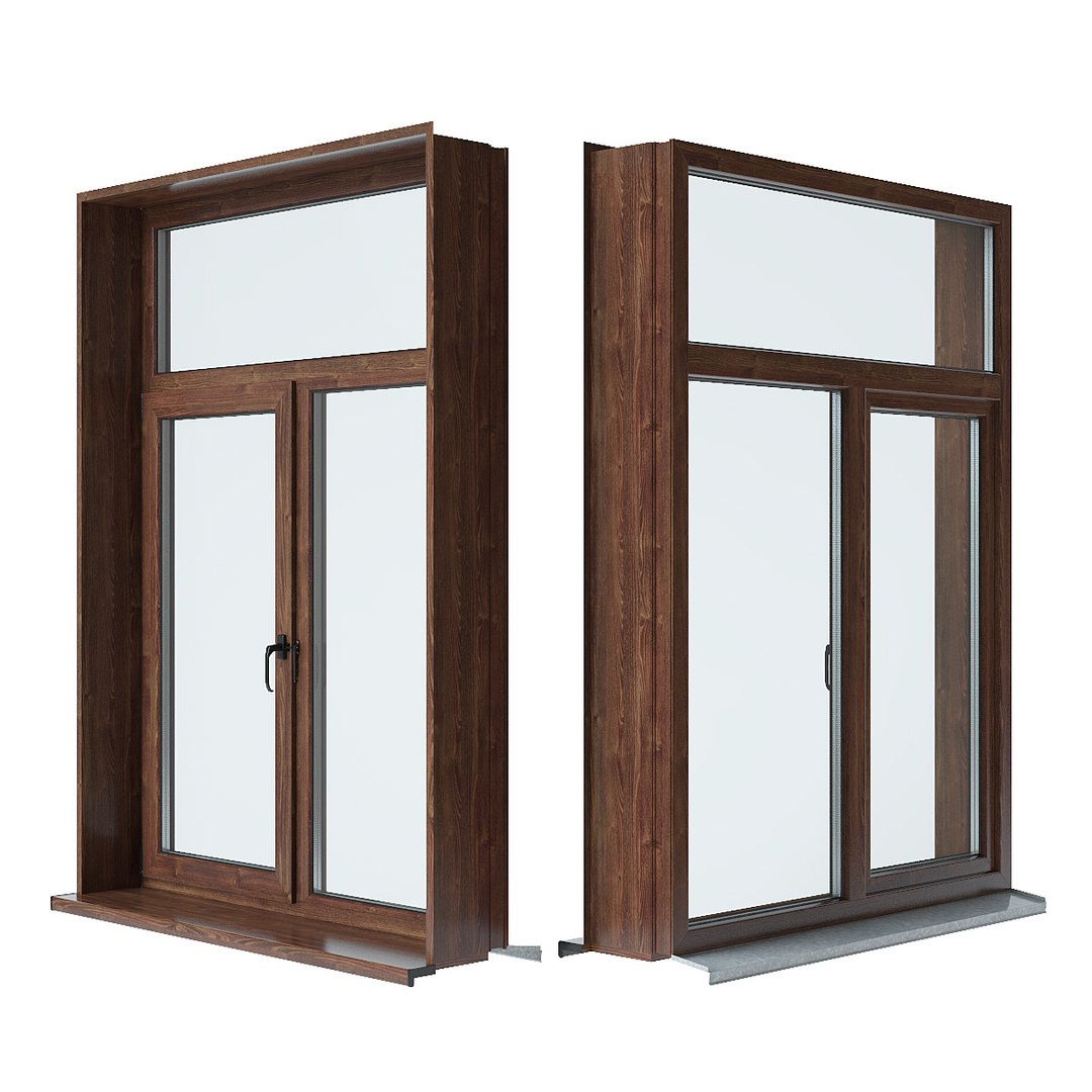 Plastic Windows 3d Model