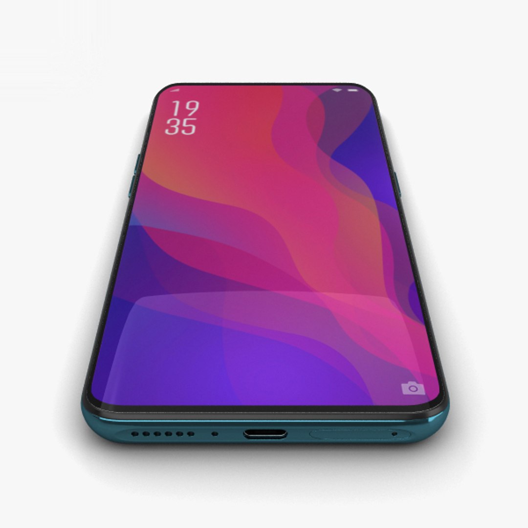 Oppo x glacier 3D model - TurboSquid 1427909