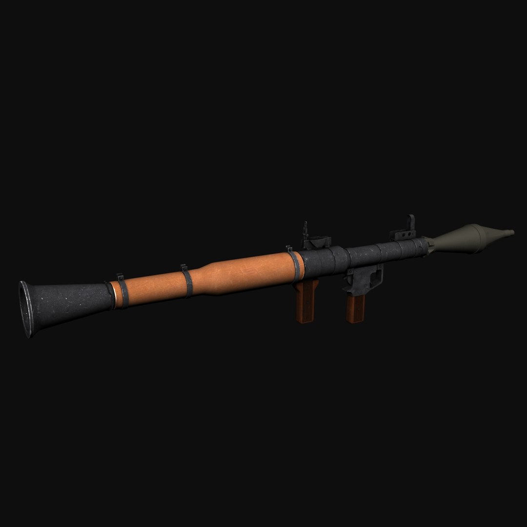 Rpg Rocket 3d Model