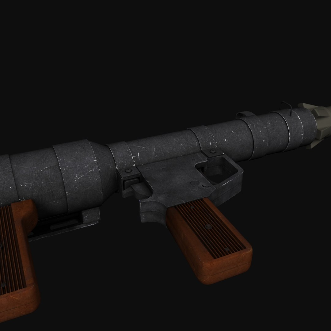 Rpg Rocket 3d Model