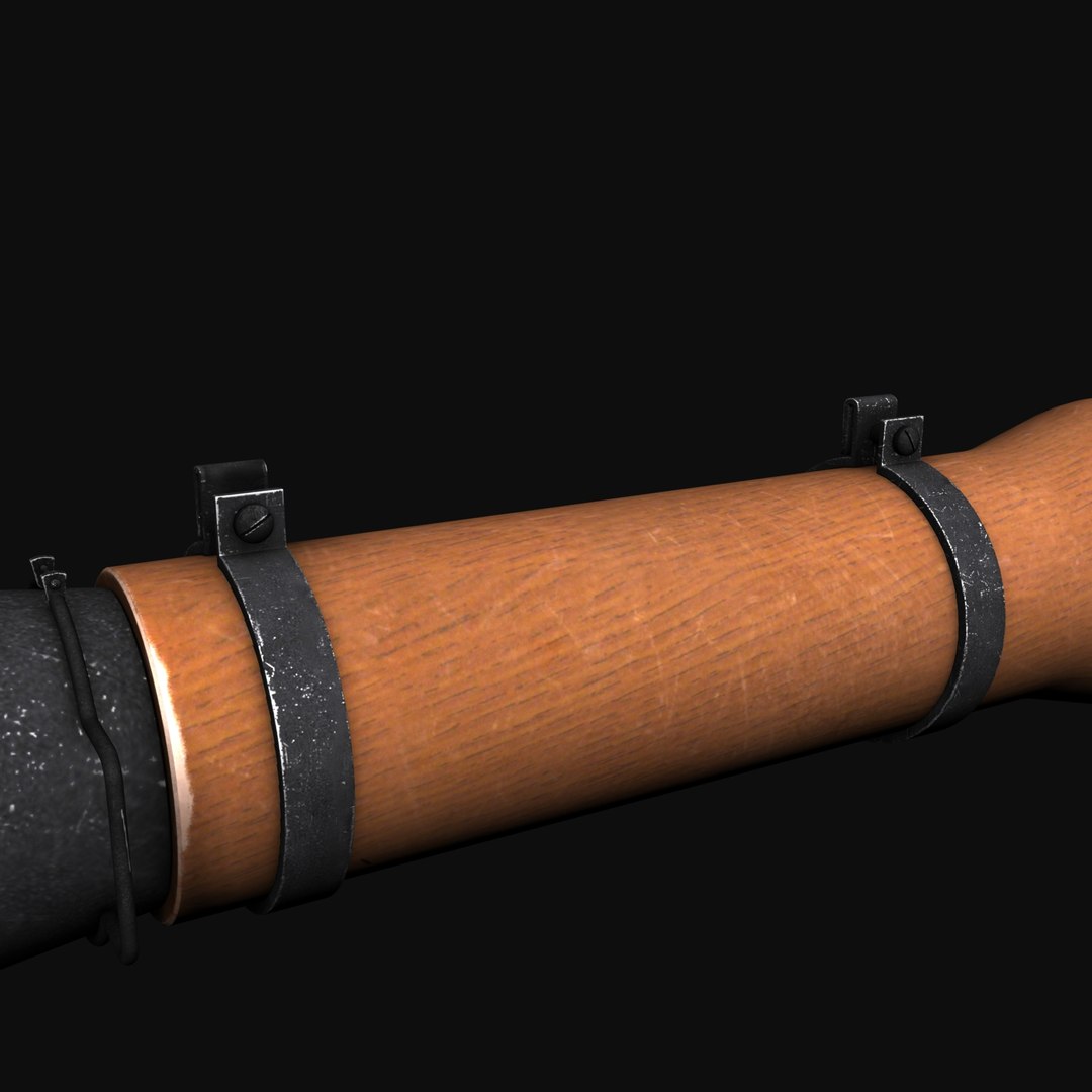 Rpg Rocket 3d Model
