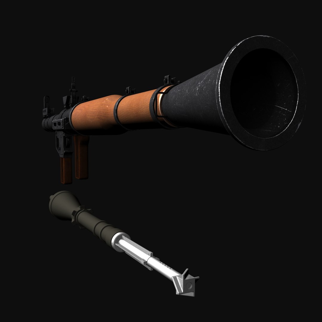 Rpg Rocket 3d Model