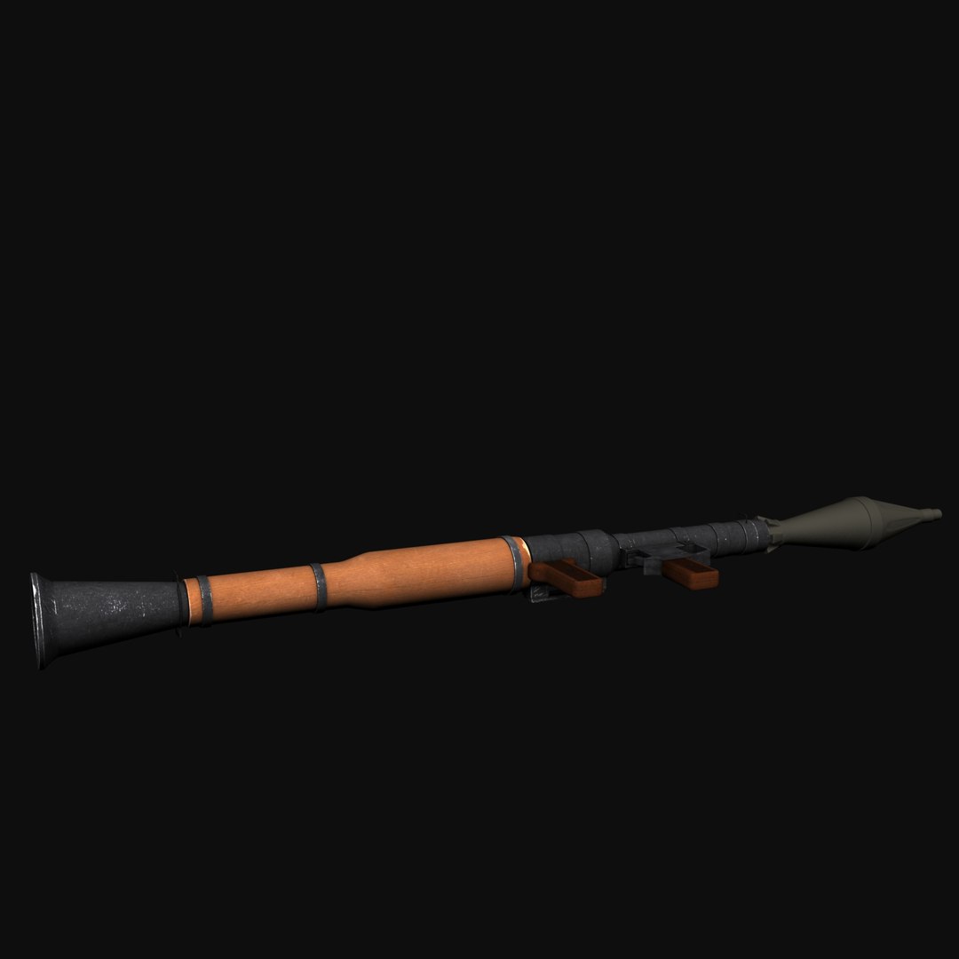 Rpg Rocket 3d Model