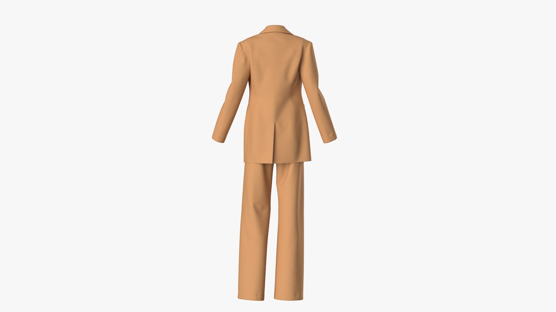 Female Power Dressing Outfit 3D Model - TurboSquid 2205219
