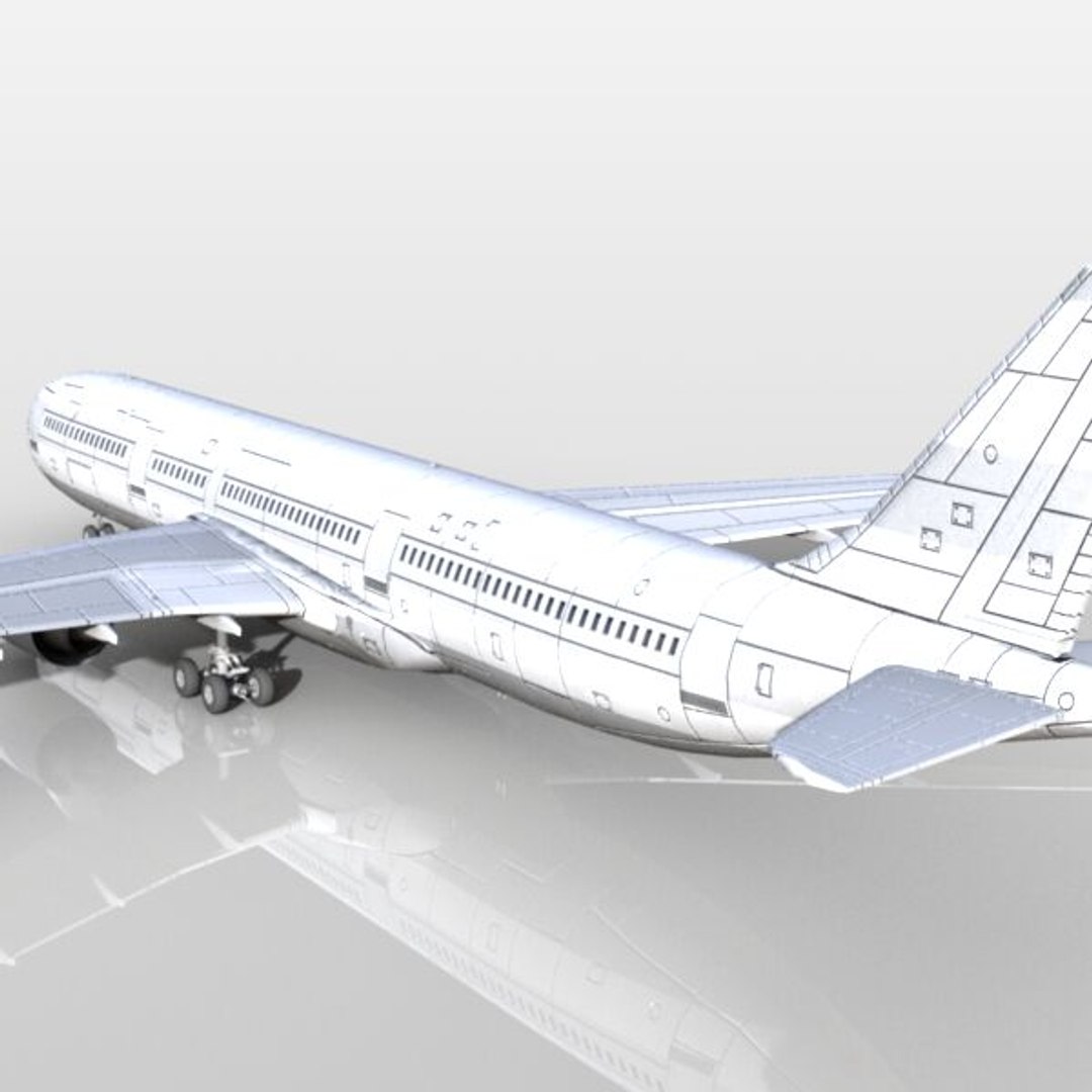 3d Max Airbus Airliner Aircraft