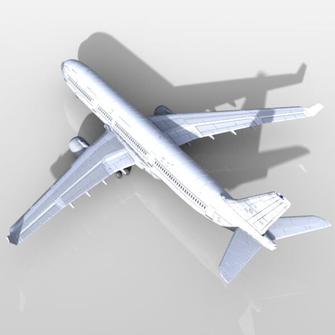 3d Max Airbus Airliner Aircraft