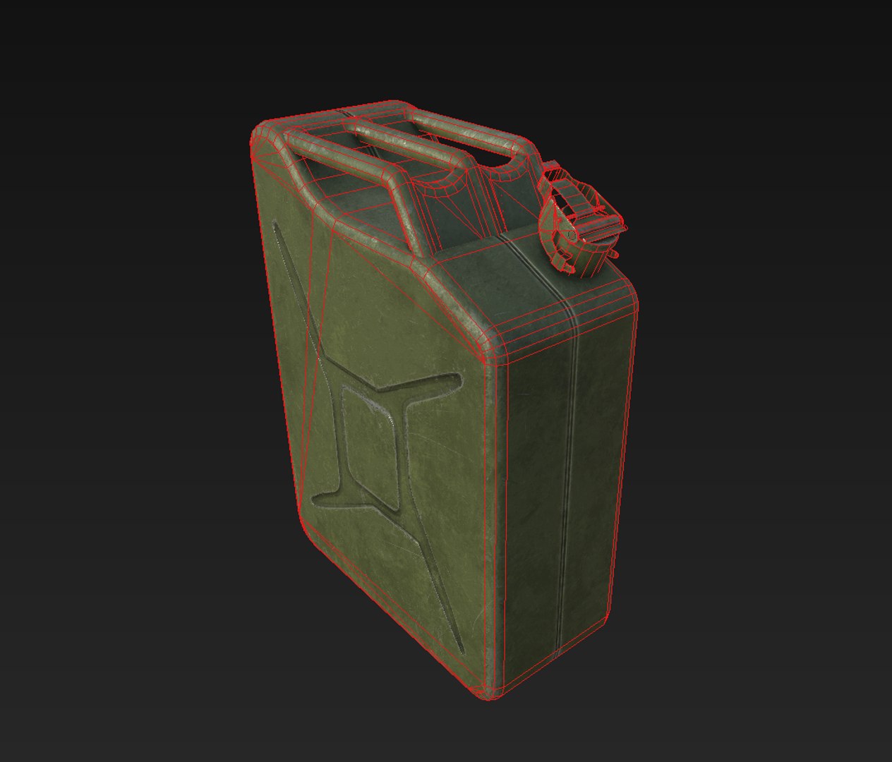 3d Jerry Cans