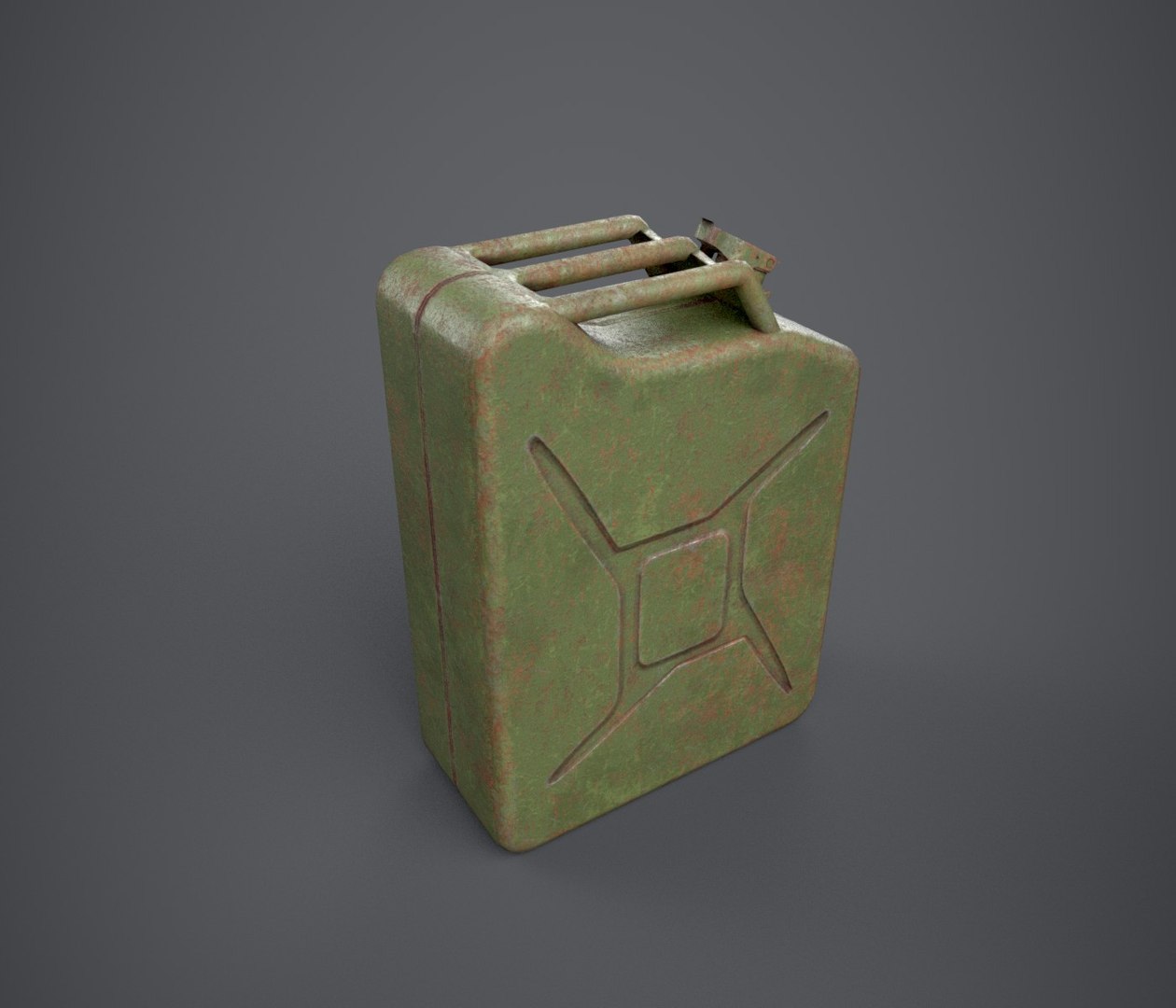 3d Jerry Cans