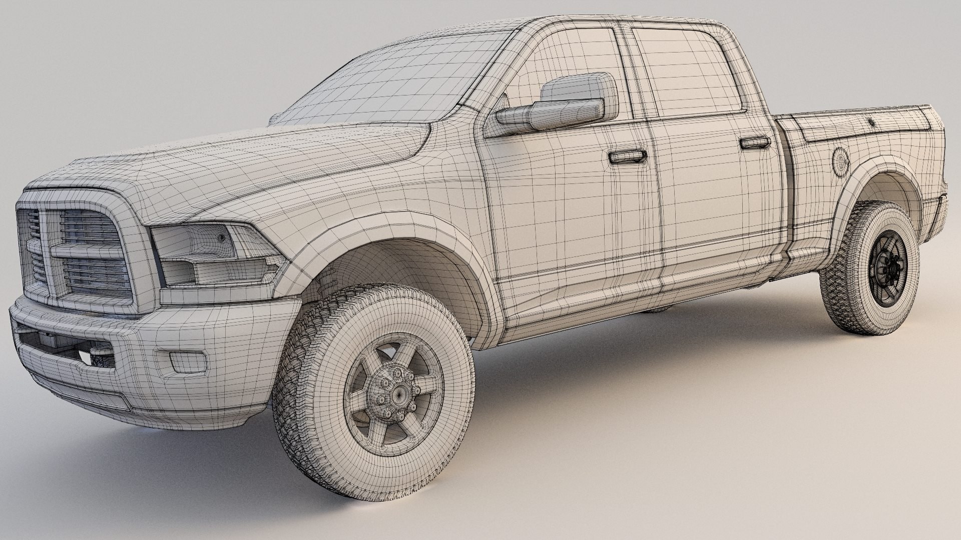 Ram 2500 Laramie 3D Model - TurboSquid 1529237