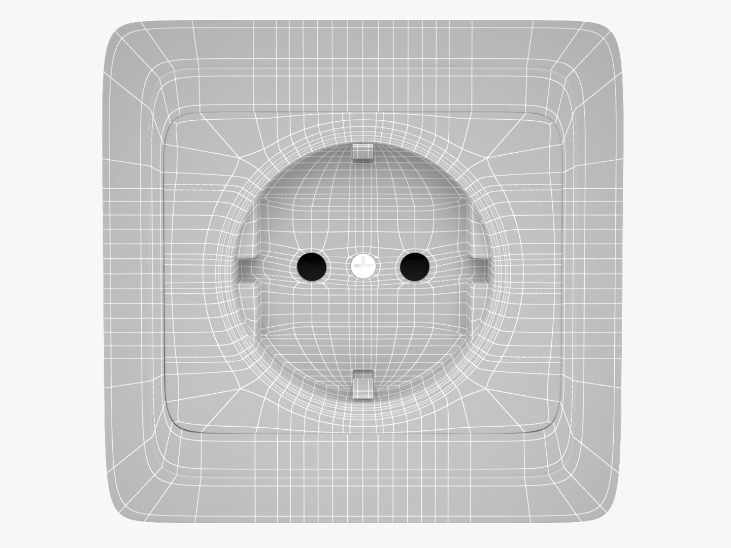 Power Socket 3D Model - TurboSquid 1387514