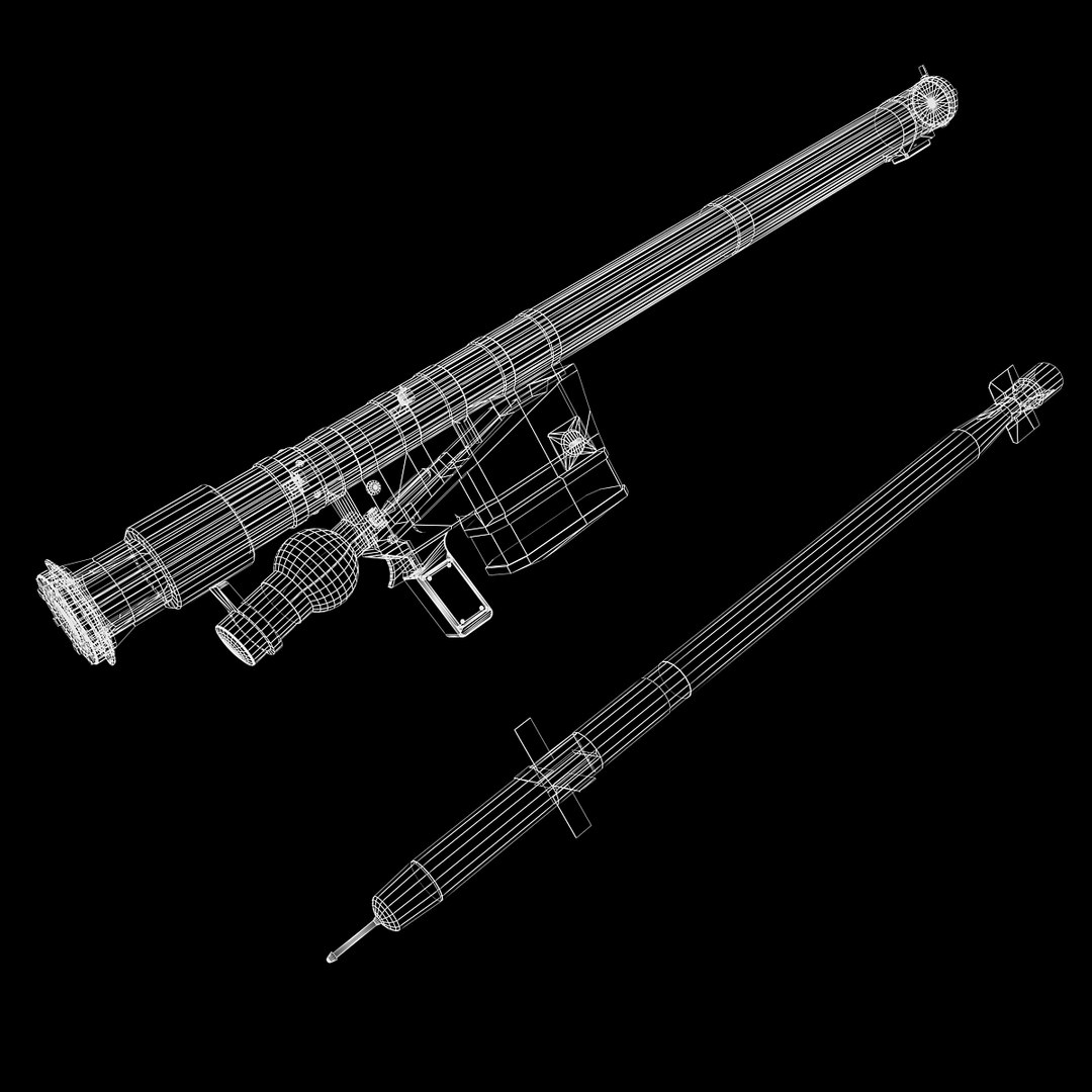 Sa-18 Missile Launcher 3d Model