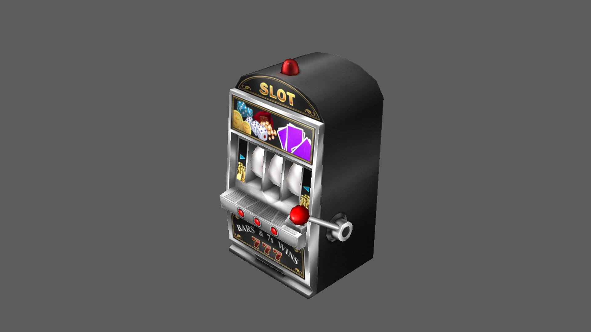 Slot Machine 3D Model - TurboSquid 1710861