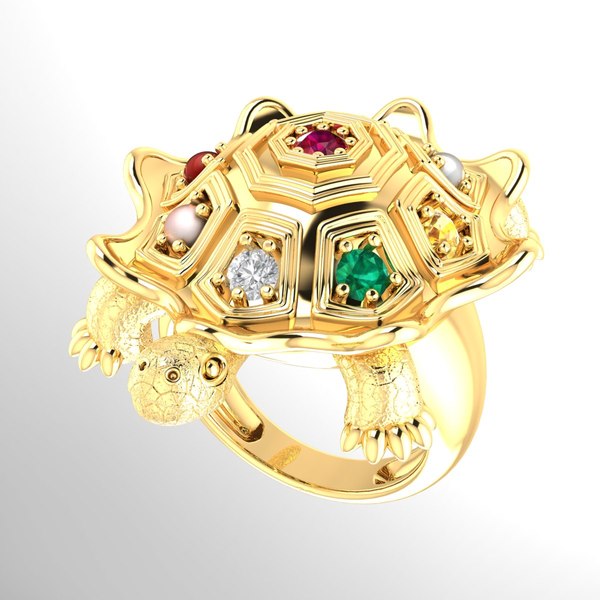 TORTOISE RING 3D - TurboSquid 1892589