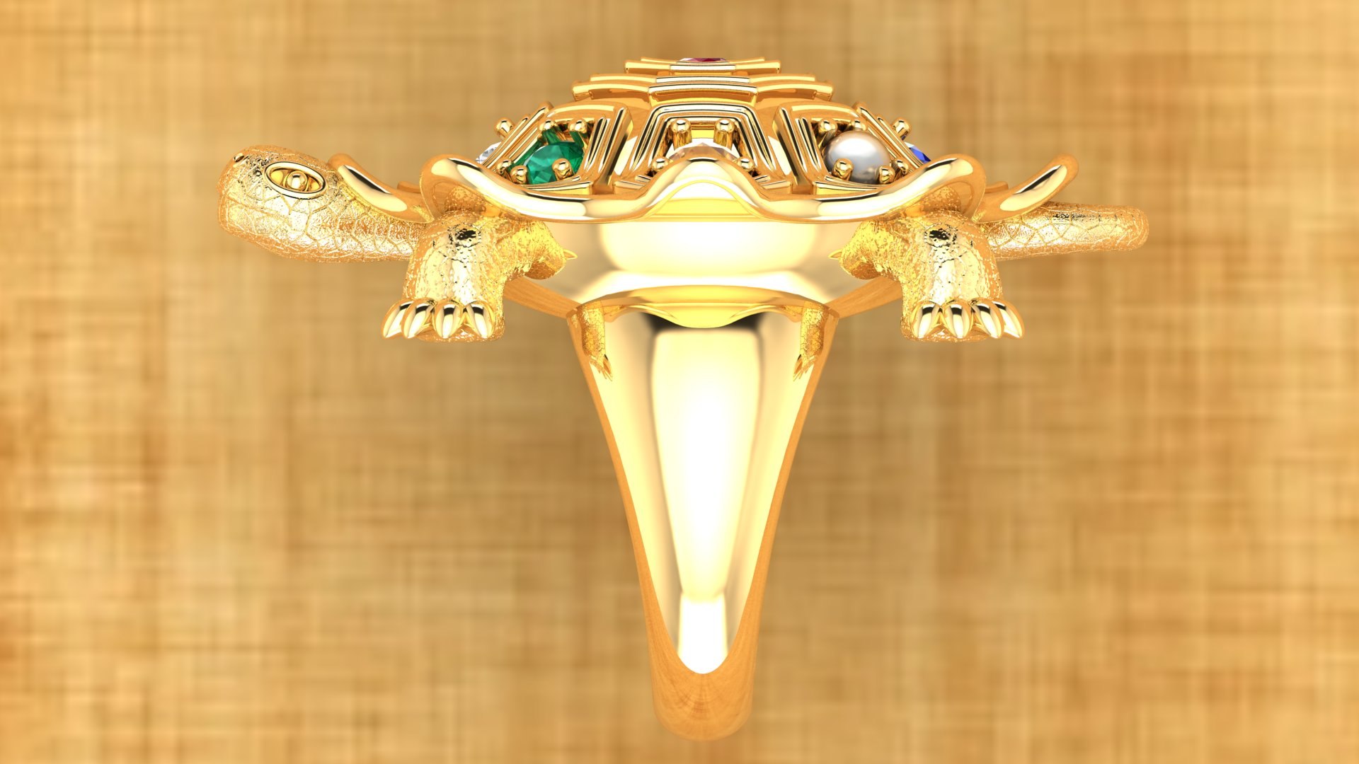 TORTOISE RING 3D - TurboSquid 1892589