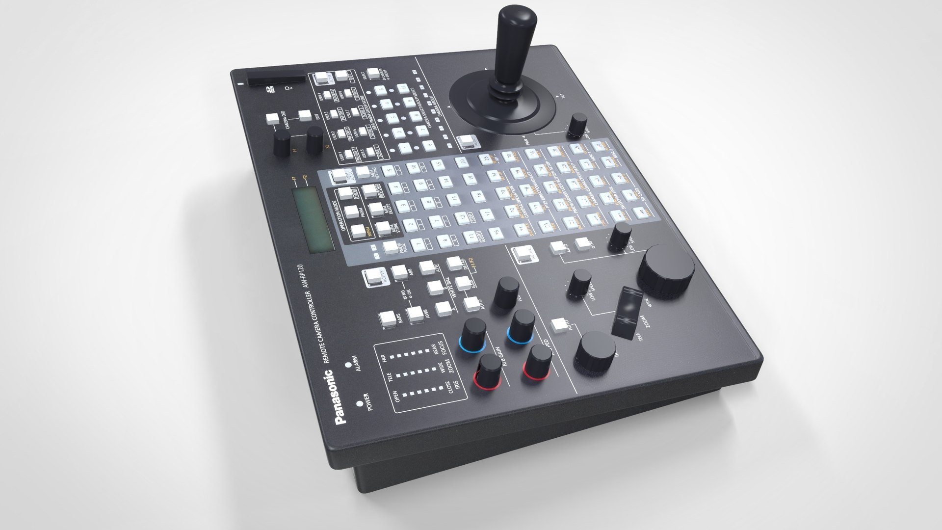 Panasonic Aw Rp120 Remote 3D Model - TurboSquid 1270270