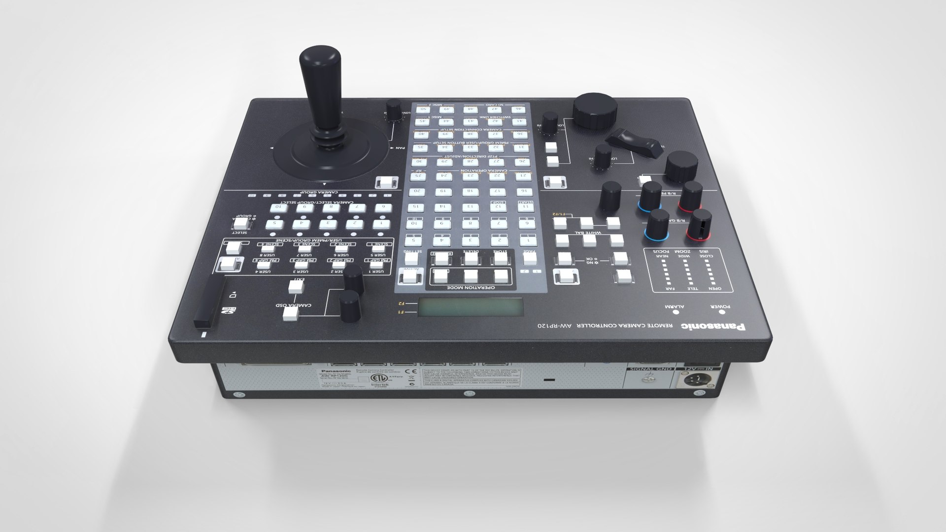 Panasonic Aw Rp120 Remote 3D Model - TurboSquid 1270270