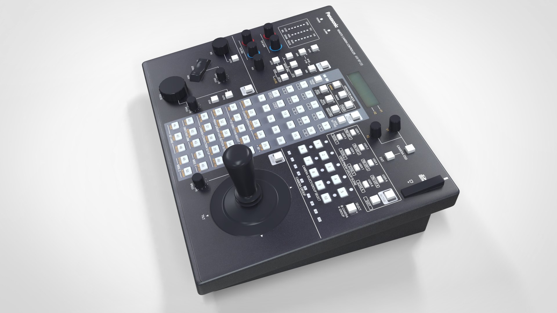 Panasonic Aw Rp120 Remote 3D Model - TurboSquid 1270270