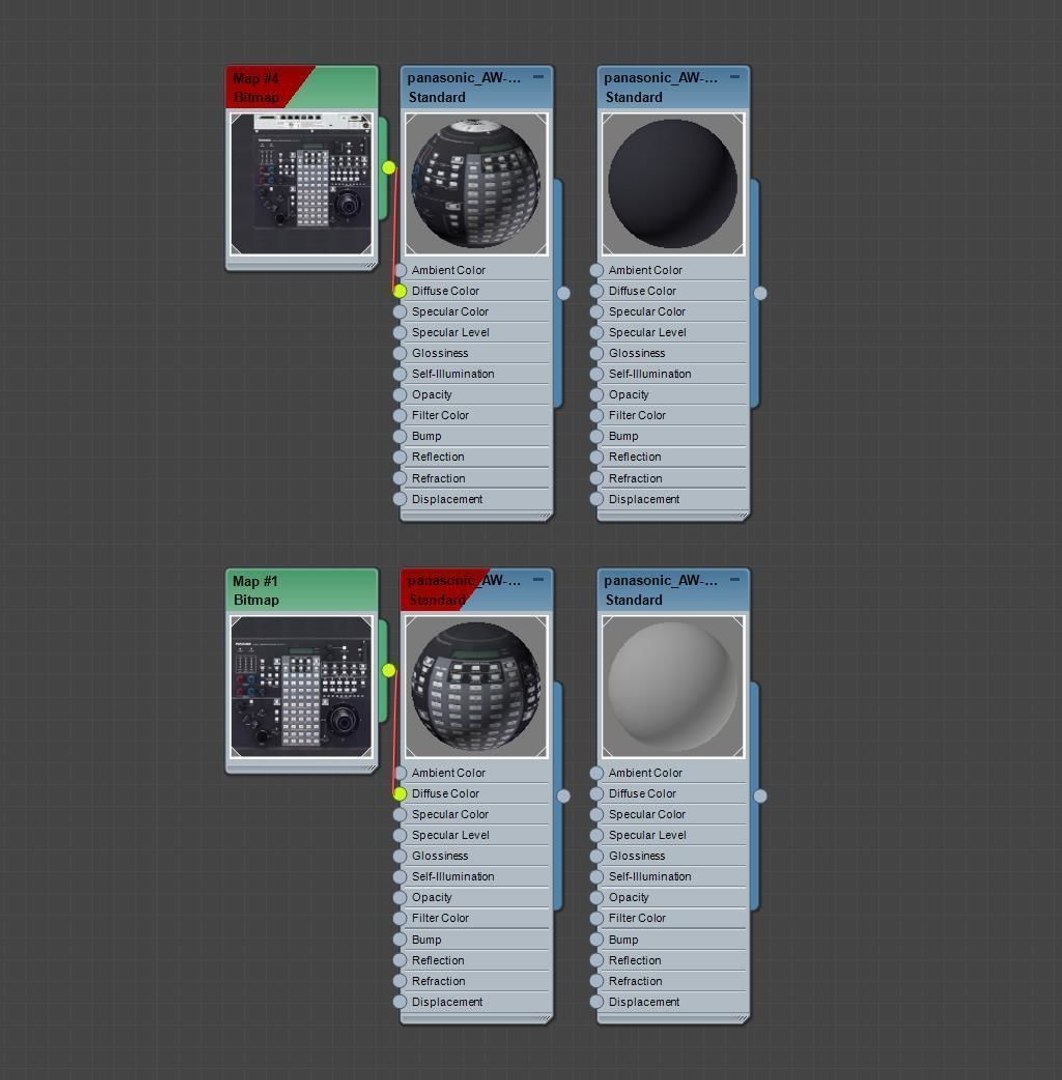 Panasonic Aw Rp120 Remote 3D Model - TurboSquid 1270270
