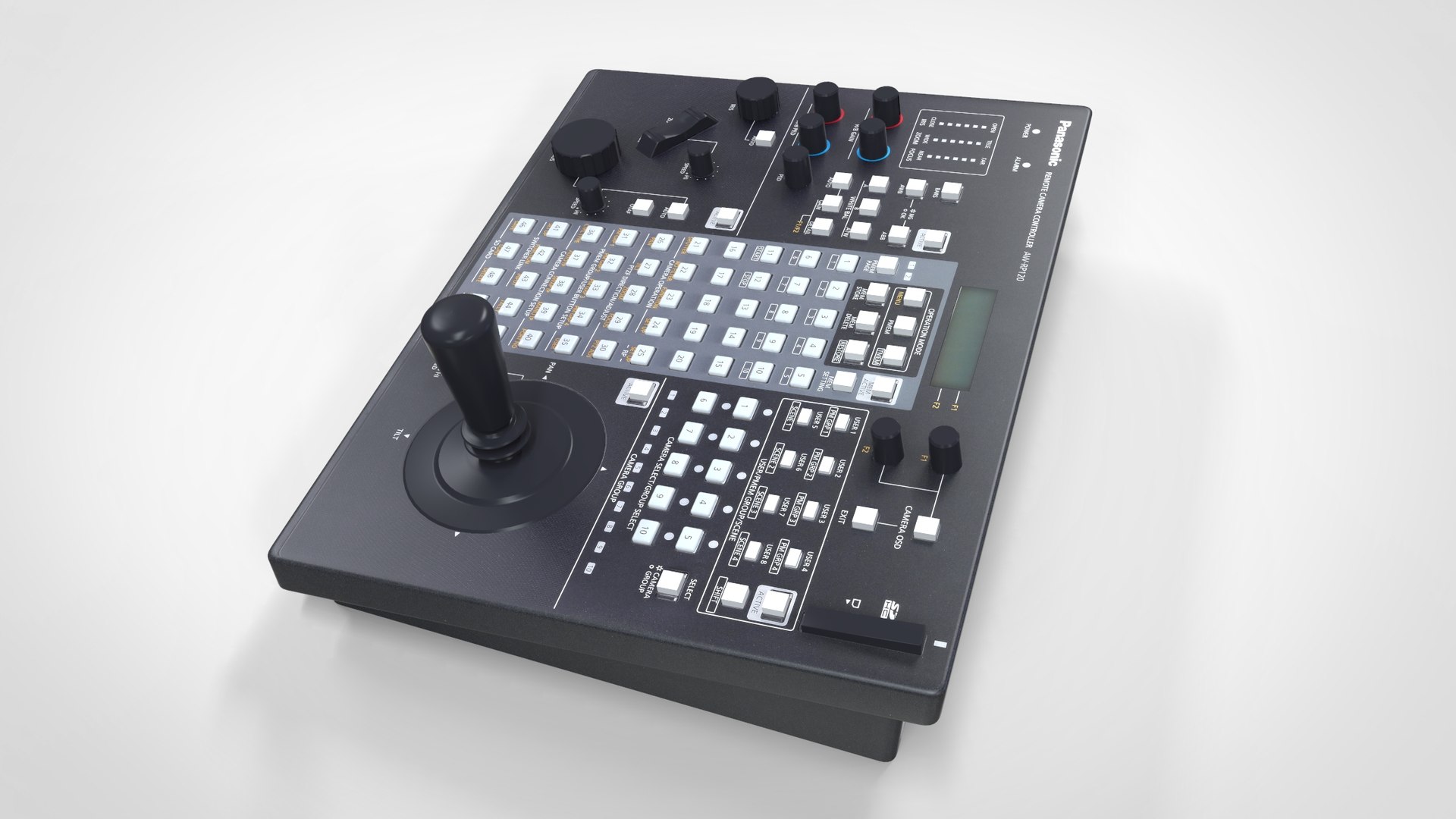 Panasonic Aw Rp120 Remote 3D Model - TurboSquid 1270270