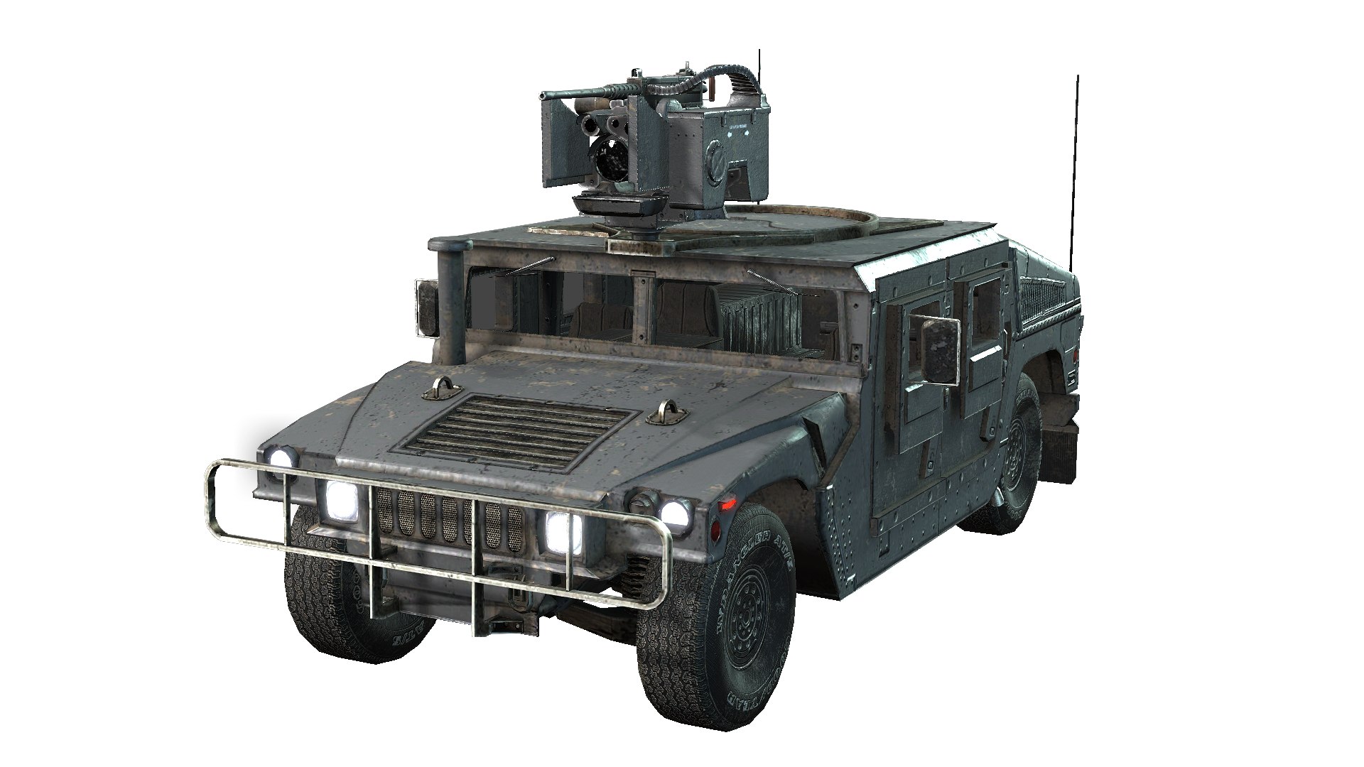 Humvee 3D Model - TurboSquid 2417441