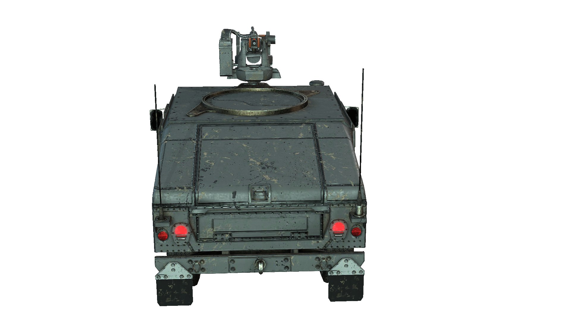 Humvee 3D Model - TurboSquid 2417441