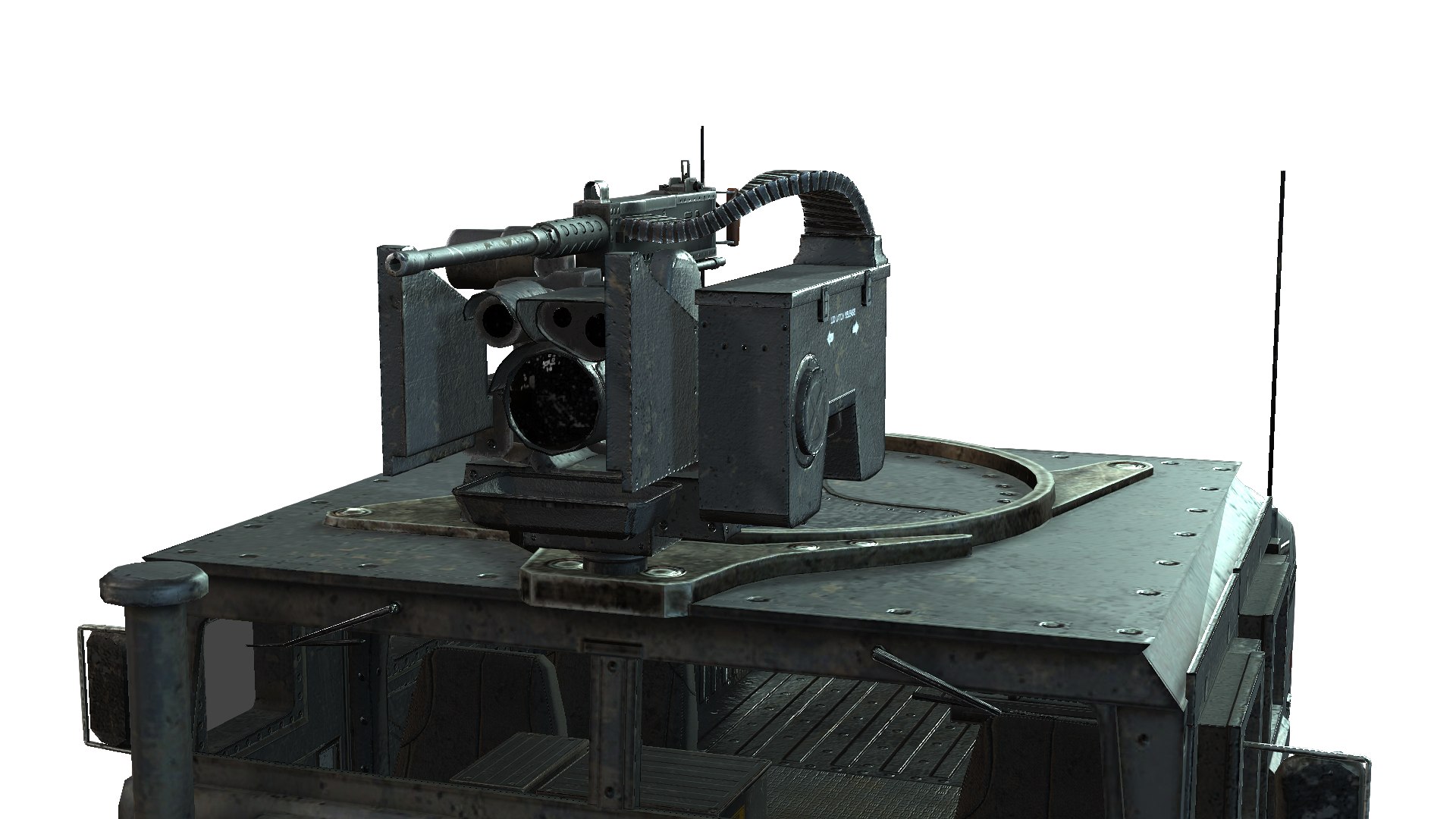 Humvee 3D Model - TurboSquid 2417441