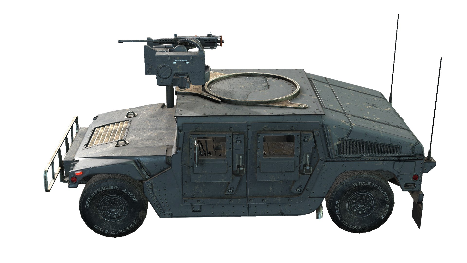 Humvee 3D Model - TurboSquid 2417441
