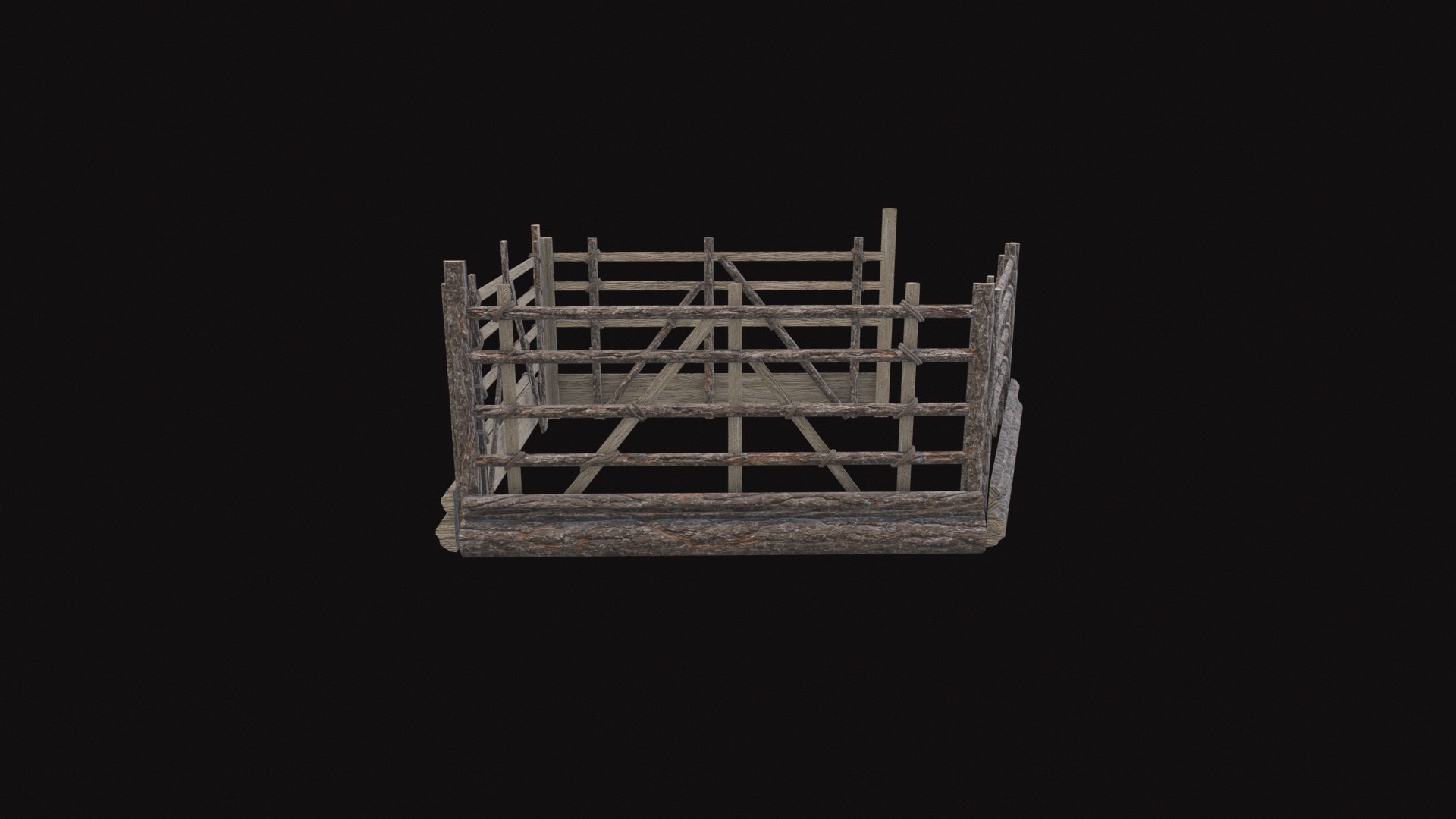 modelo 3d Obstáculo medieval - TurboSquid 2310713