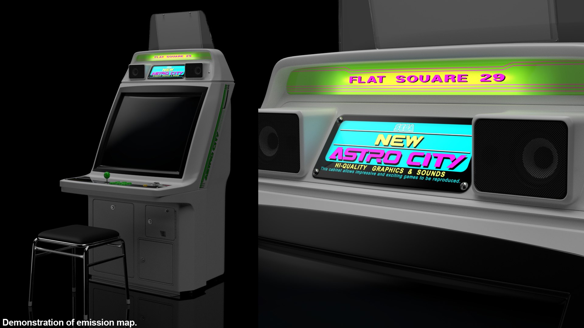 SEGA NEW ASTRO CITY 3D - TurboSquid 2269408