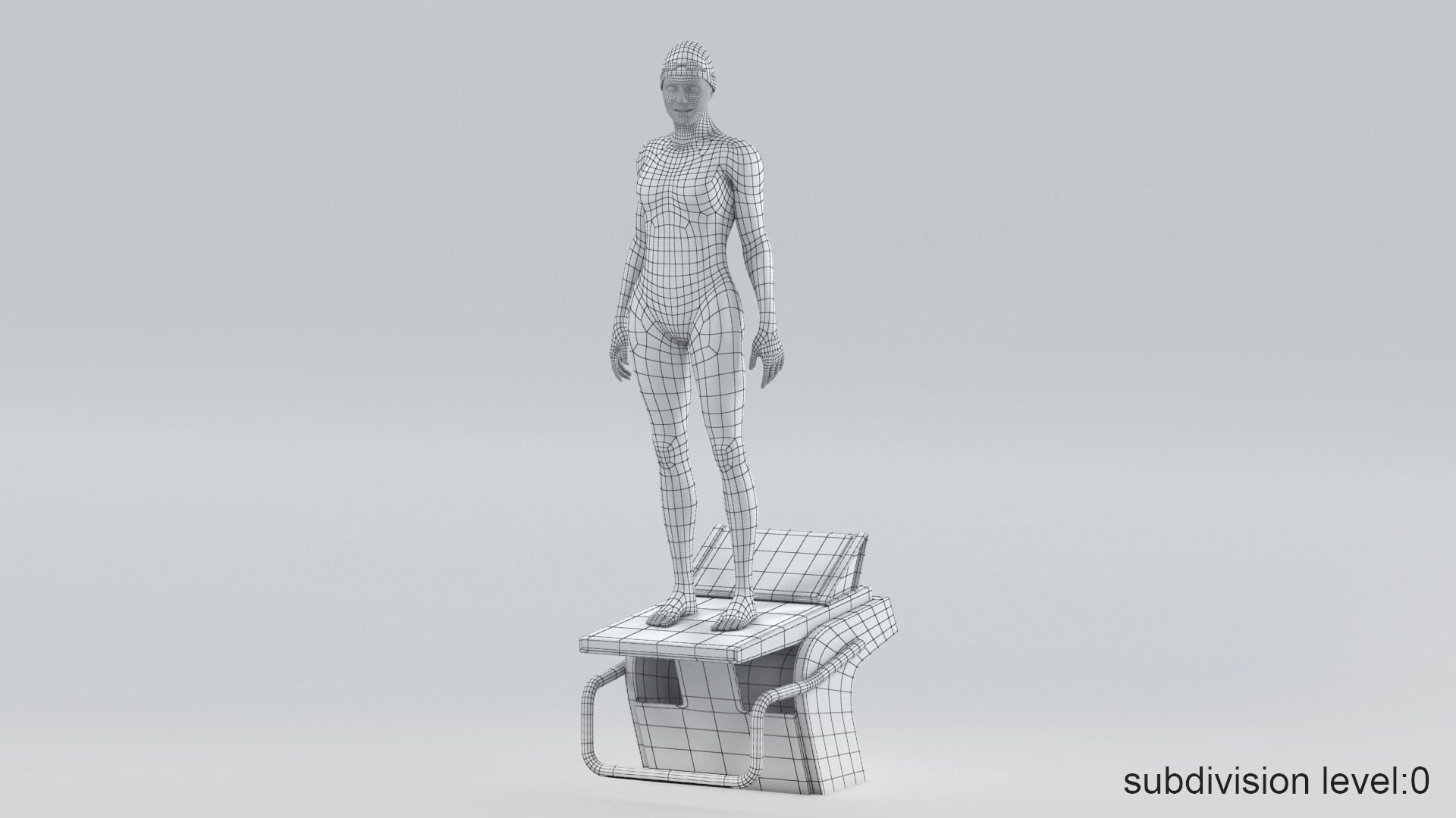 3D Animations Female Swimmer Swimming Model - TurboSquid 1594956