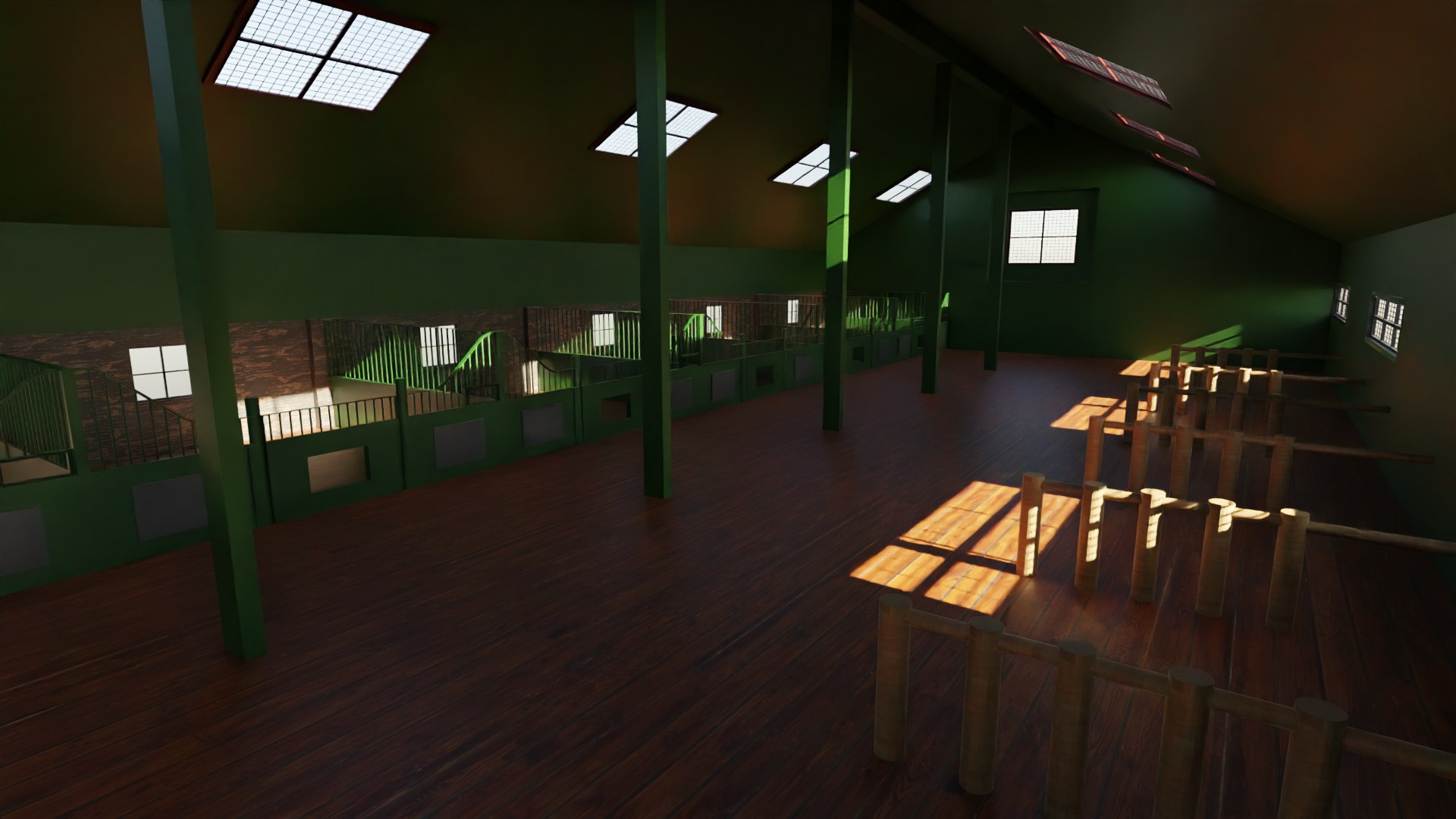 Horse Stable 3D - TurboSquid 2159196