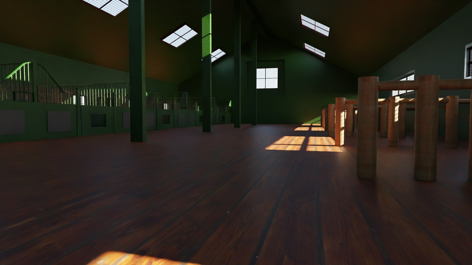 Horse Stable 3D - TurboSquid 2159196