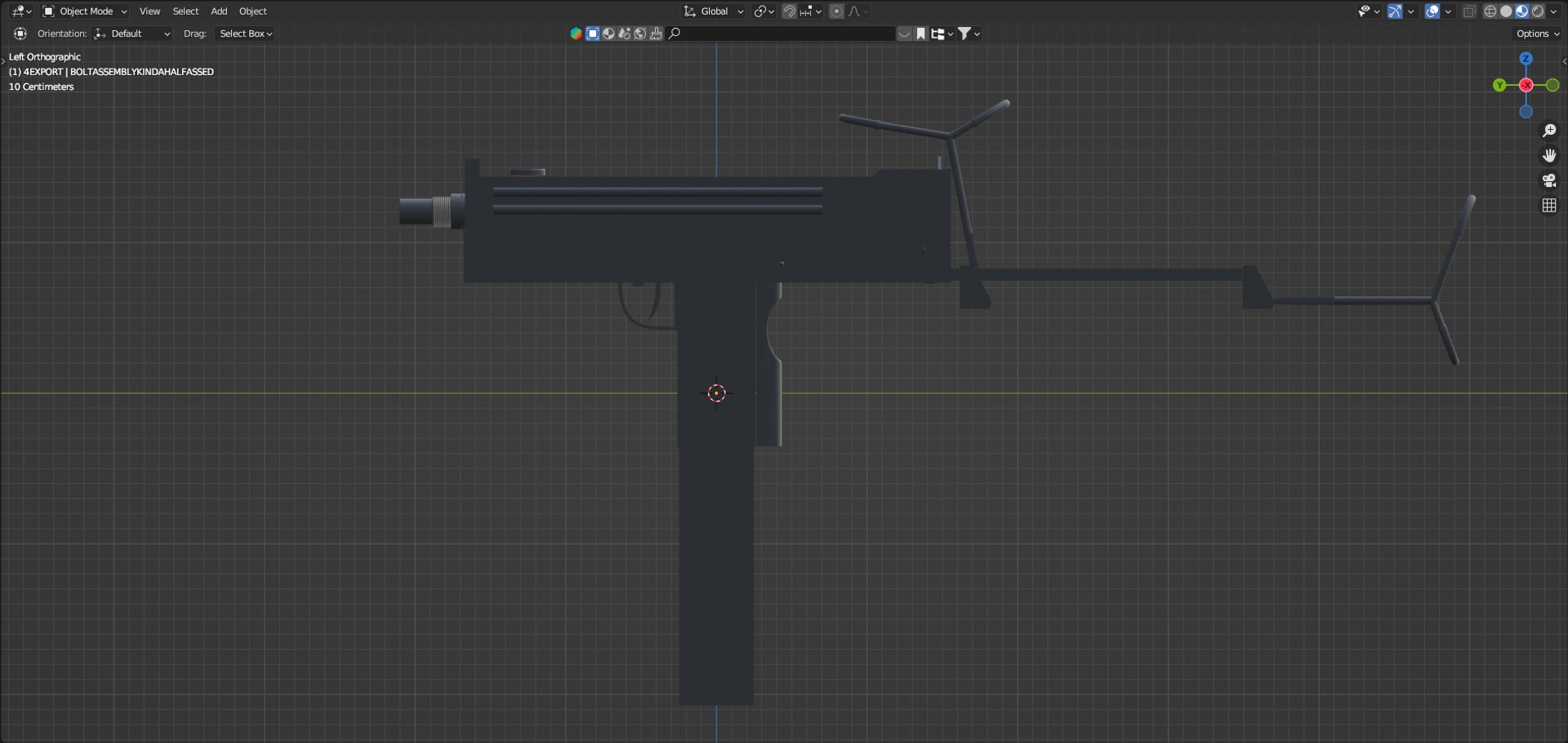 3D smg 9mm - TurboSquid 2178554