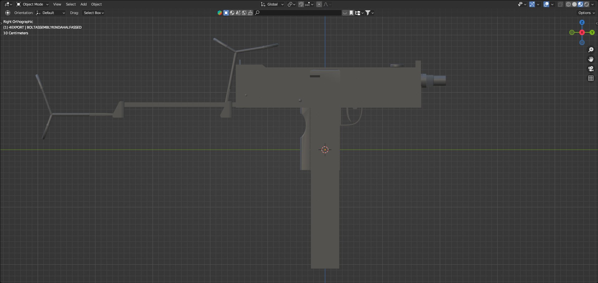 3D smg 9mm - TurboSquid 2178554