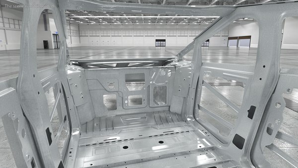 Tesla Cybertruck 차체 프레임 3D 모델 - TurboSquid 2164593