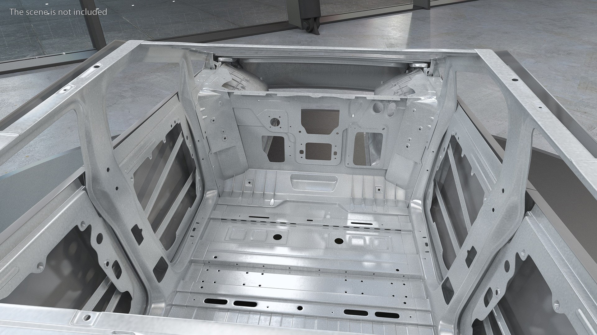 3D Tesla Cybertruck body frame model - TurboSquid 2164593