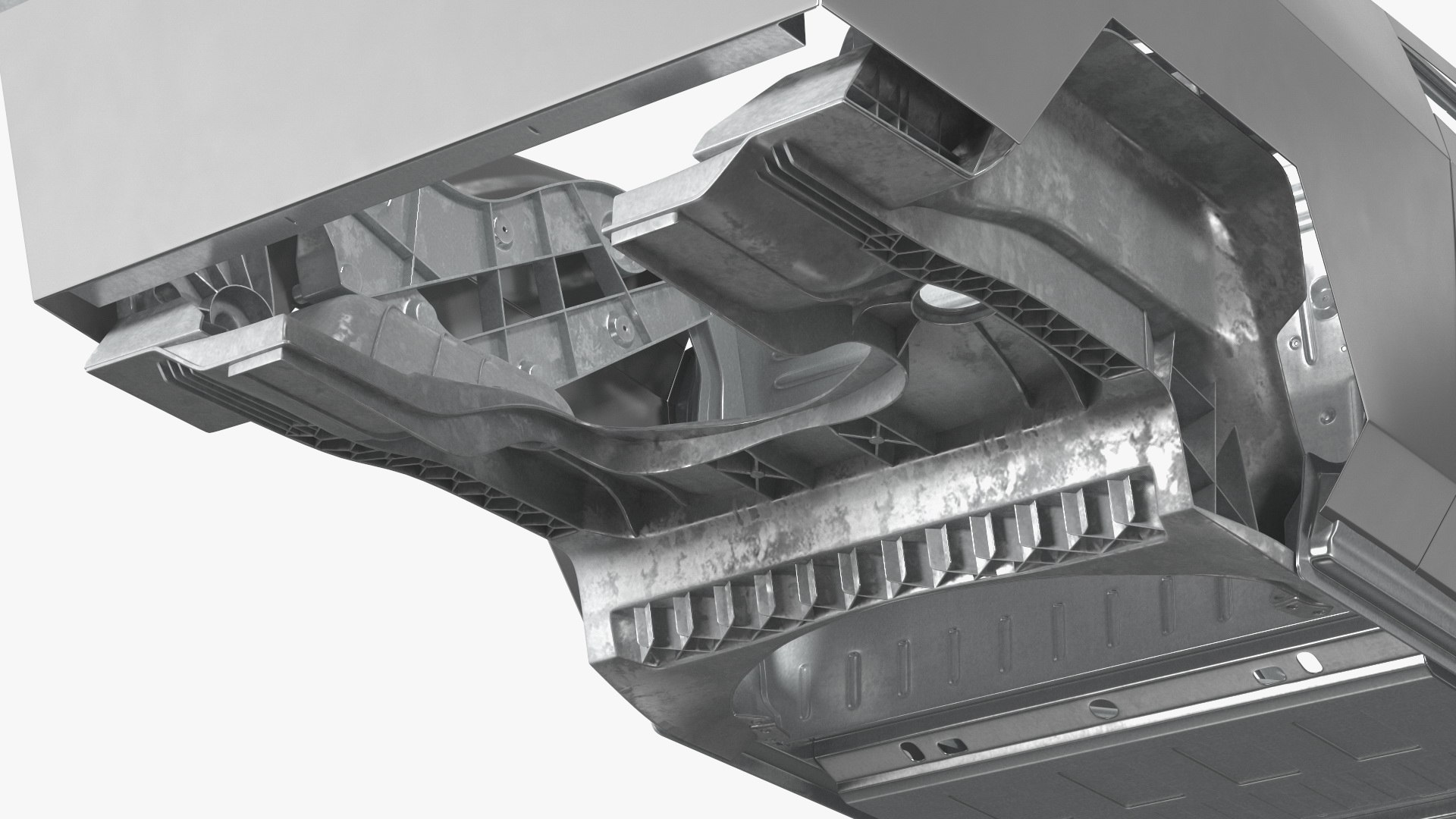 3D Tesla Cybertruck body frame model - TurboSquid 2164593