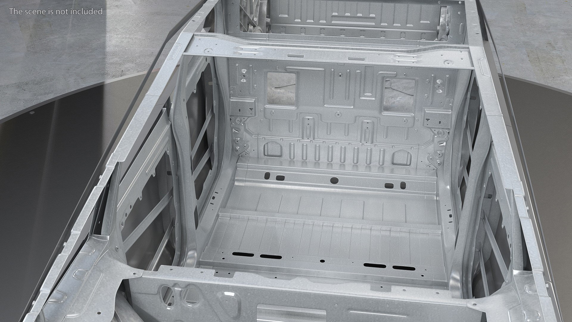 3D Tesla Cybertruck body frame model - TurboSquid 2164593