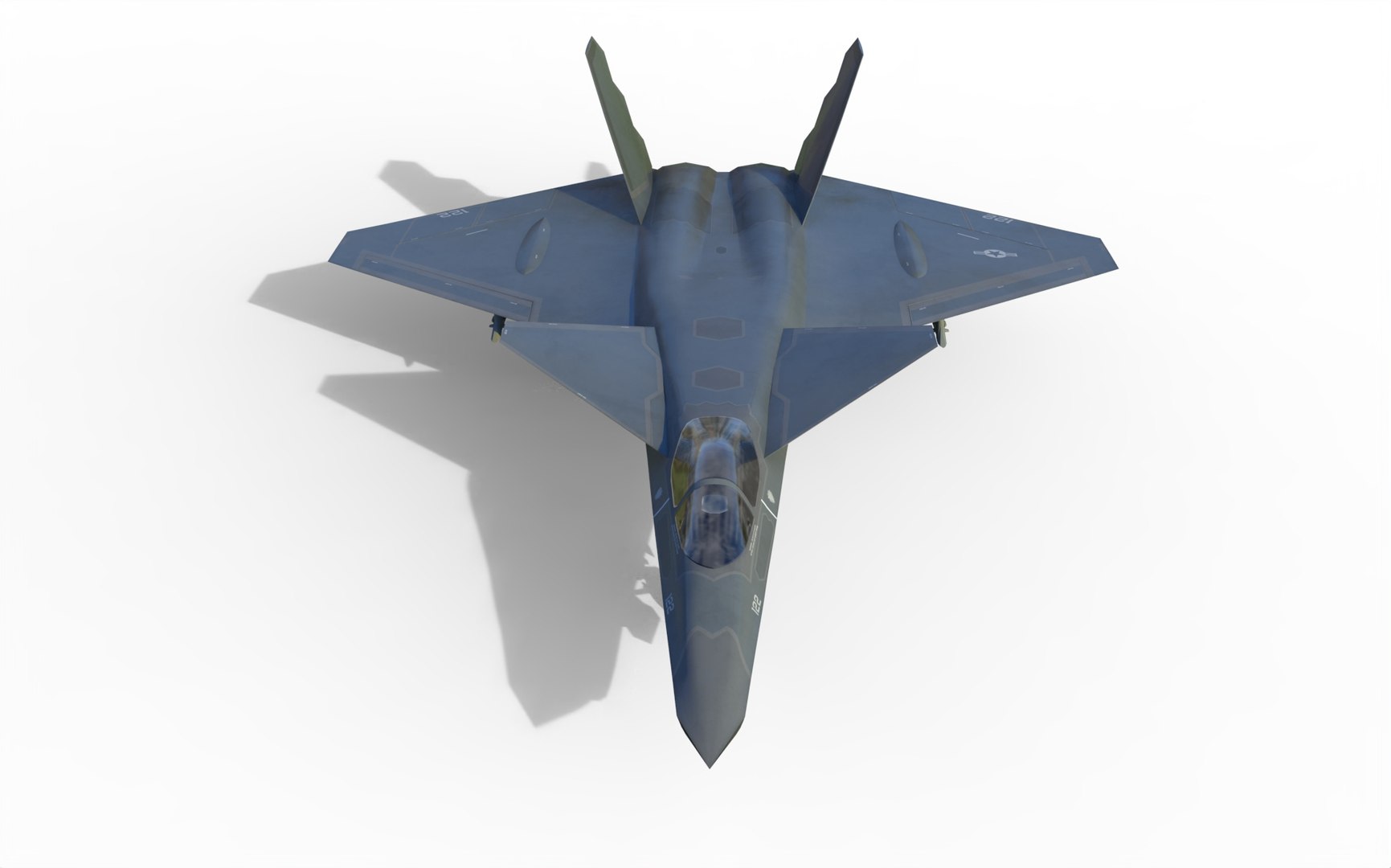 YF-23 Naval NATF 23 3D - TurboSquid 2185115