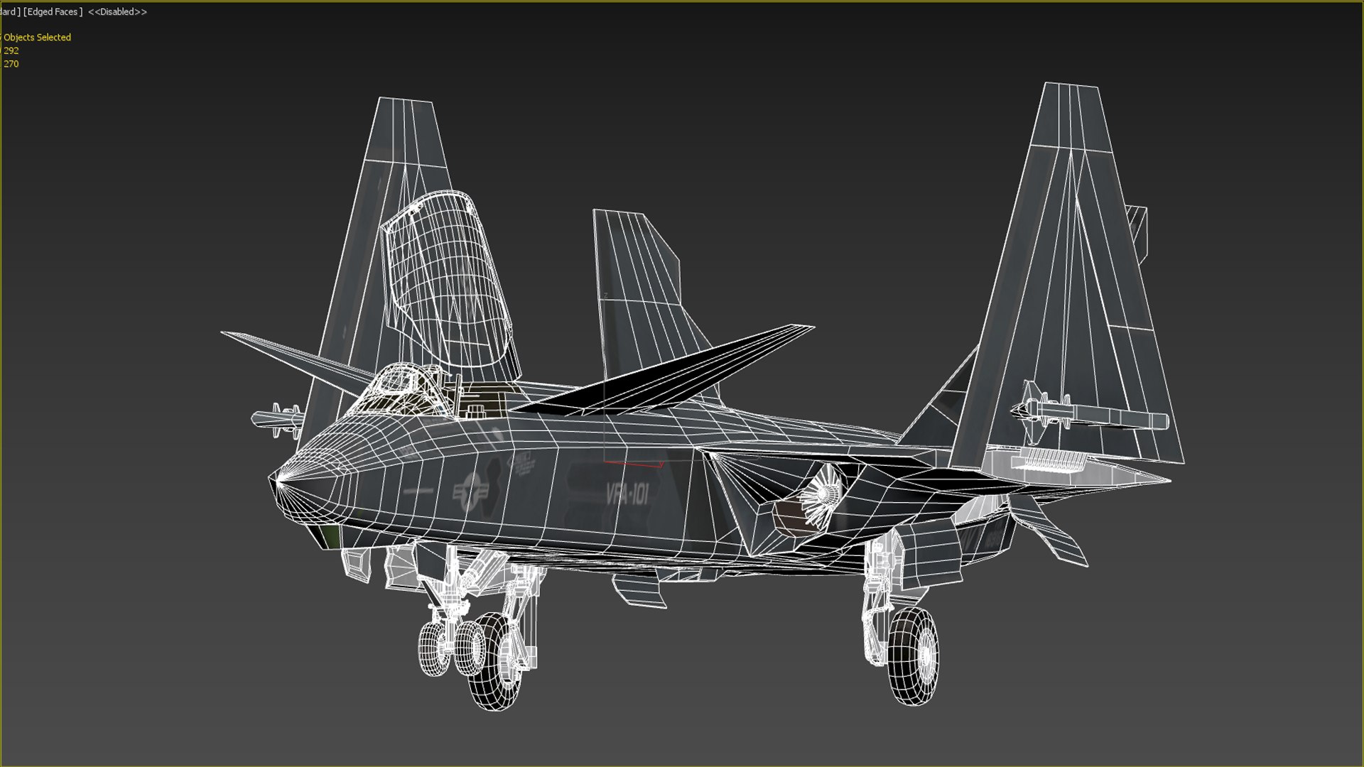 YF-23 Naval NATF 23 3D - TurboSquid 2185115